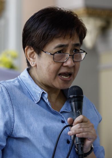 Filipino Forensic Pathologist Dr Raquel Fortun Editorial Stock Photo ...