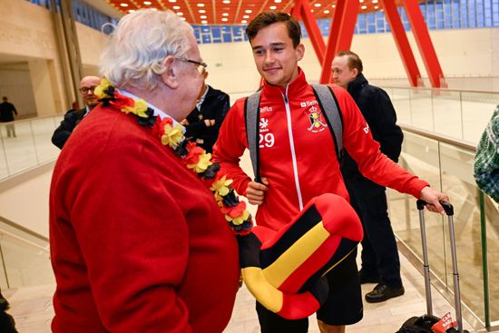 Belgiums Maxime Van Oost Pictured Return Editorial Stock Photo - Stock ...