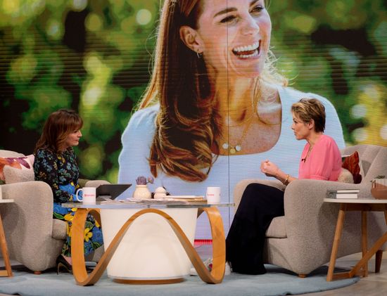 Lorraine Kelly Kate Silverton Editorial Stock Photo - Stock Image ...