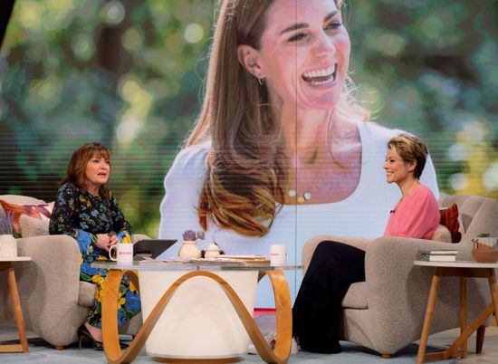 Lorraine Kelly Kate Silverton Editorial Stock Photo - Stock Image ...