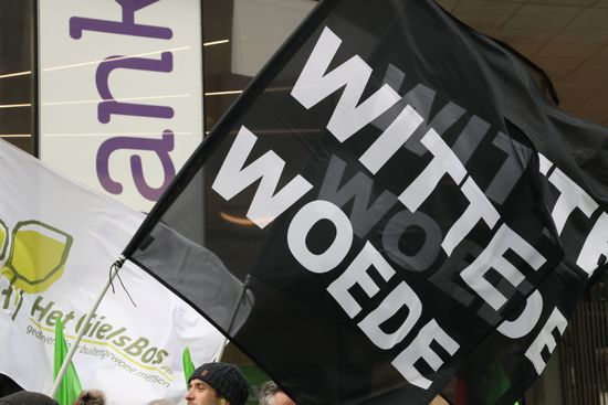 Csc Acv Union Demonstrators Green Pictured Editorial Stock Photo ...