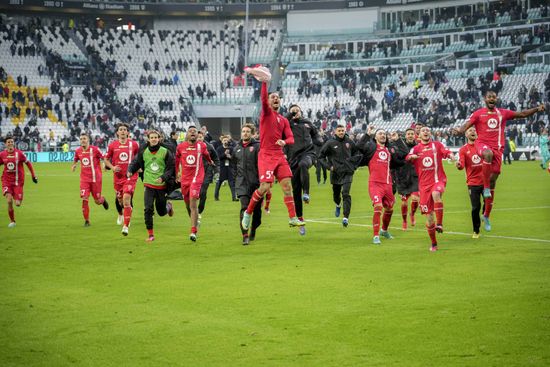 Monza Players Rejoicing Victory Match Editorial Stock Photo - Stock ...