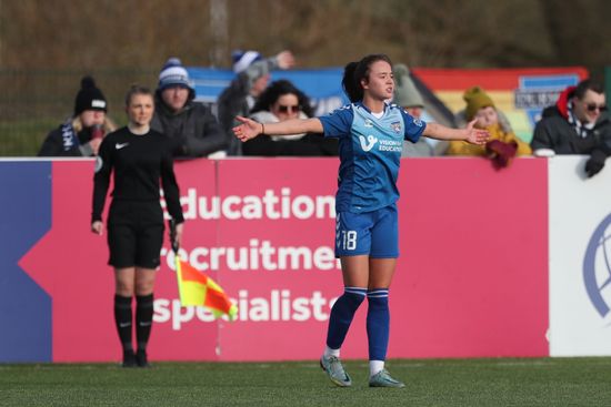 Durham Womens Grace Ayre Reacts During Editorial Stock Photo - Stock ...