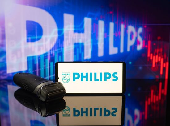 Philips Logo Seen On Mobile On Editorial Stock Photo - Stock Image ...