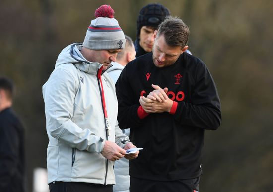 Alex King Dan Biggar During Training Editorial Stock Photo - Stock ...