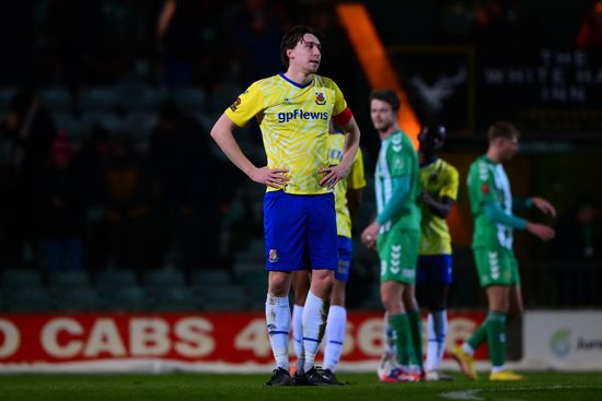 Jack Cook Wealdstone Looks Dejected After Editorial Stock Photo - Stock ...