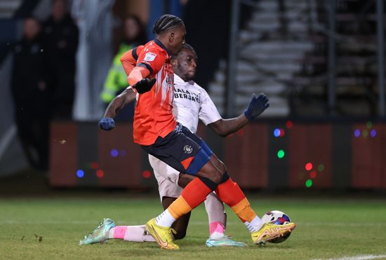 Amarii Bell Luton Town Sheyi Ojo Editorial Stock Photo - Stock Image ...