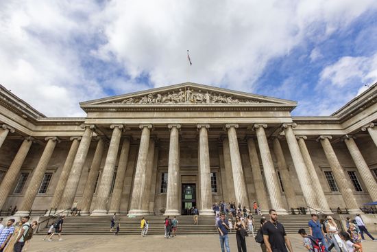 Exterior View British Museum London England Editorial Stock Photo ...