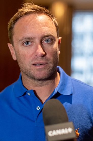 Mark Gellard During Press Conference After Editorial Stock Photo ...