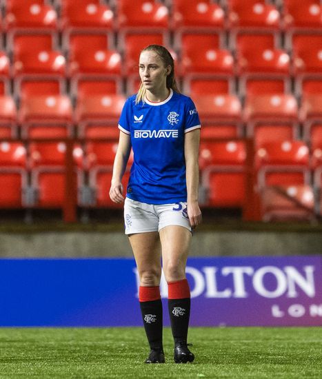 Rangers Womens Defender Jenna Ferguson Editorial Stock Photo - Stock ...