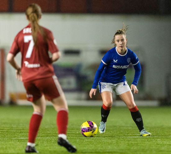 Rangers Womens Midfielder Kirsty Maclean Editorial Stock Photo - Stock ...