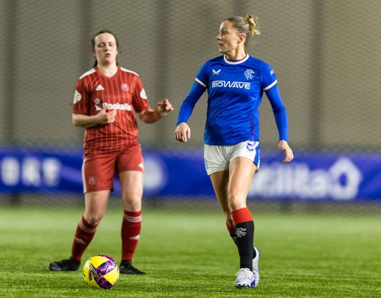 Rangers Womens Defender Hannah Davison Editorial Stock Photo - Stock ...
