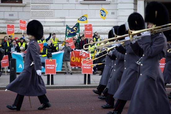 Royal Household Guards March Past Public Editorial Stock Photo - Stock ...