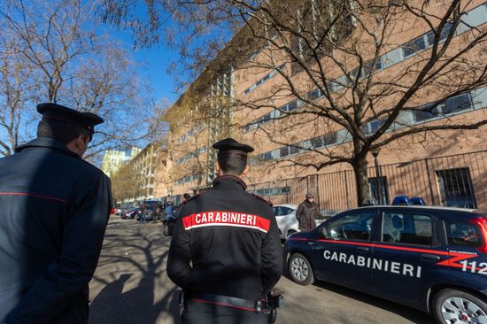 Milan Italy News Carabinieri Scientific Section Editorial Stock Photo ...
