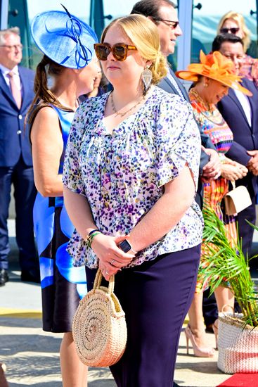 Princess Amalia Princess Orange During Boat Editorial Stock Photo ...