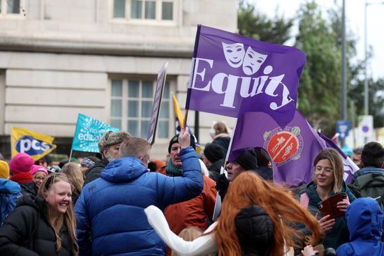Members Neu Other Trade Unions Take Editorial Stock Photo - Stock Image ...
