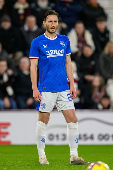 Ben Davies Rangers During Cinch Spfl Editorial Stock Photo - Stock ...