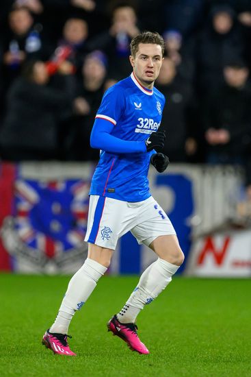 Scott Wright Rangers During Cinch Spfl Editorial Stock Photo - Stock ...