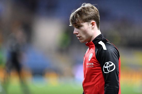 Barnsley Midfielder Luca Connell 48 During Editorial Stock Photo ...
