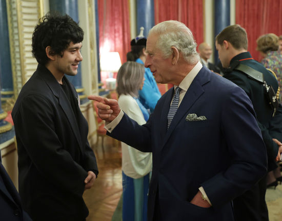 Will Sharpe Meets King Charles Iii Editorial Stock Photo - Stock Image ...