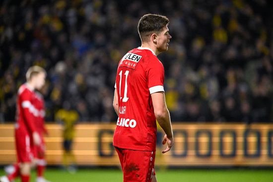 Antwerps Arbnor Muja Looks Dejected During Editorial Stock Photo ...