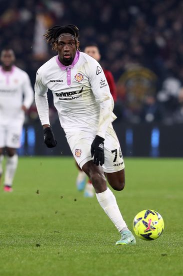 Frank Tsadjout Cremonese Action During Semifinal Editorial Stock Photo ...