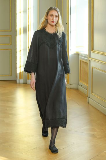 Model On Catwalk Skall Studio Fallwinter Editorial Stock Photo - Stock ...