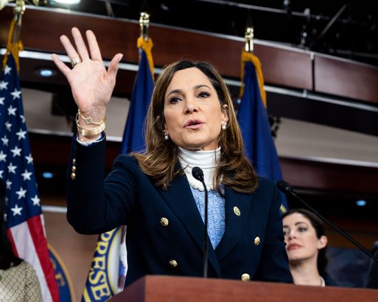 Us Representative Maria Elvira Salazar Rfl Editorial Stock Photo ...