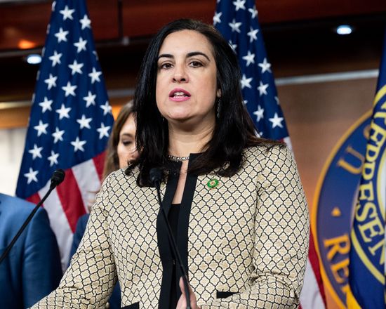 Us Representative Nicole Malliotakis Rny Speaking Editorial Stock Photo ...