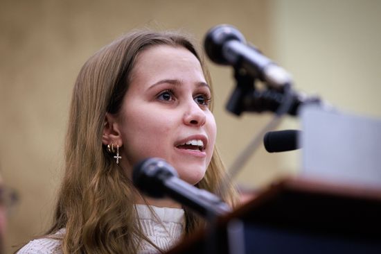 Jordan Gomes Survivor Sandy Hook School Editorial Stock Photo - Stock ...