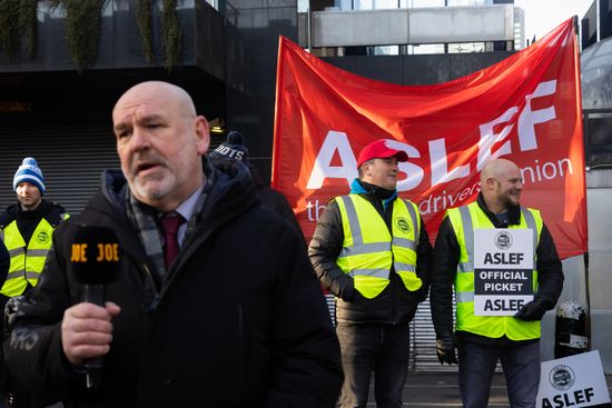 Aslef General Secretary Dave Ward Speaks Editorial Stock Photo - Stock ...