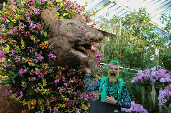 Kew Gardens Florist Henck Poses During Editorial Stock Photo - Stock ...