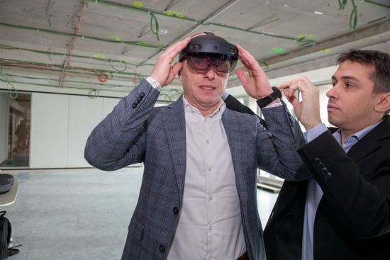 Ing Ceo Peter Adams Augmented Reality Editorial Stock Photo - Stock ...