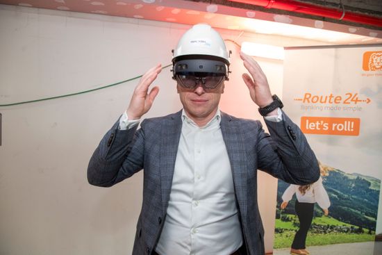Ing Ceo Peter Adams Augmented Reality Editorial Stock Photo - Stock ...