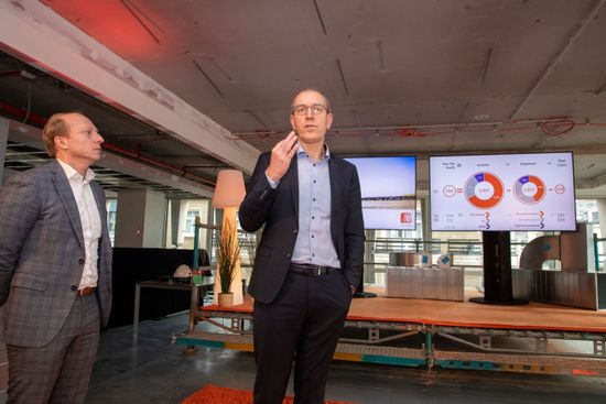 Ing Ceo Peter Adams Ing Cfo Editorial Stock Photo - Stock Image ...