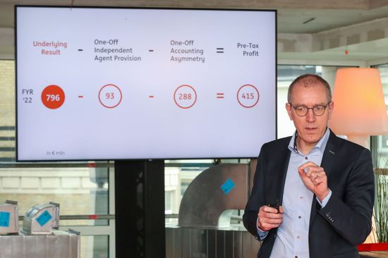 Ing Cfo Hans De Munck Pictured Editorial Stock Photo - Stock Image ...