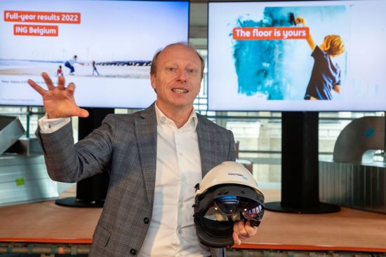 Ing Ceo Peter Adams Pictured During Editorial Stock Photo - Stock Image ...