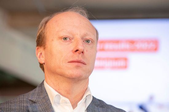Ing Ceo Peter Adams Pictured During Editorial Stock Photo - Stock Image ...