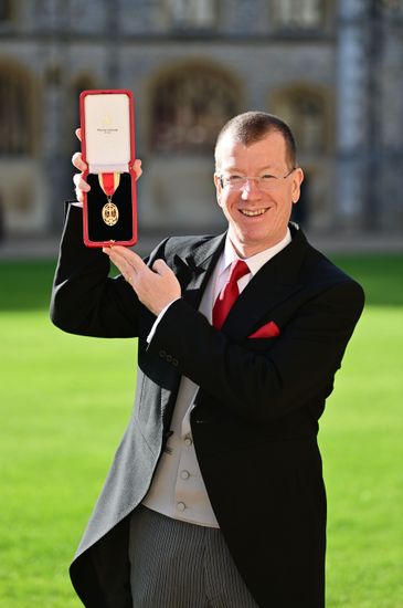 Mbe Sir Andrew Goddard President Royal Editorial Stock Photo - Stock ...