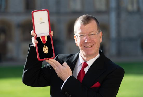 Mbe Sir Andrew Goddard President Royal Editorial Stock Photo - Stock ...