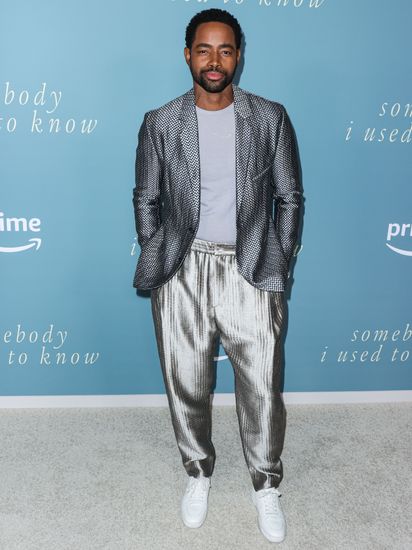 American Actor Jay Ellis Wearing Giorgio Editorial Stock Photo - Stock ...