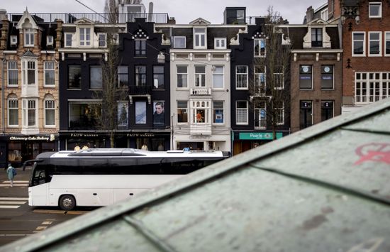 Amsterdam Coach Center Amsterdam Heavy Coaches Editorial Stock Photo ...