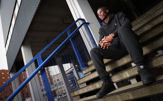 Charlerois Vakoun Bayo Poses Photographer After Editorial Stock Photo ...