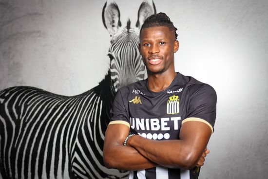 Charlerois Vakoun Bayo Poses Photographer After Editorial Stock Photo ...