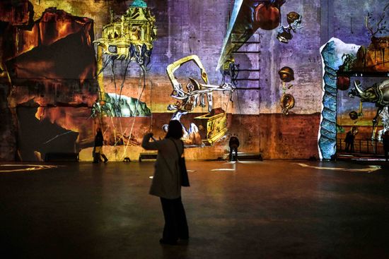 View New Exhibition Called Endless Enigma Editorial Stock Photo - Stock ...