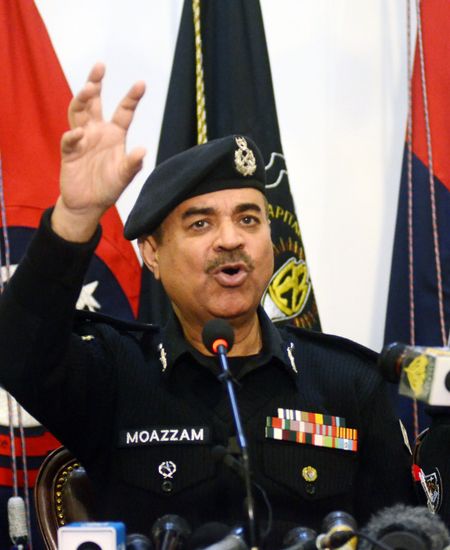 Khyber Pakhtunkhwa Police Chief Moazzam Jah Editorial Stock Photo ...
