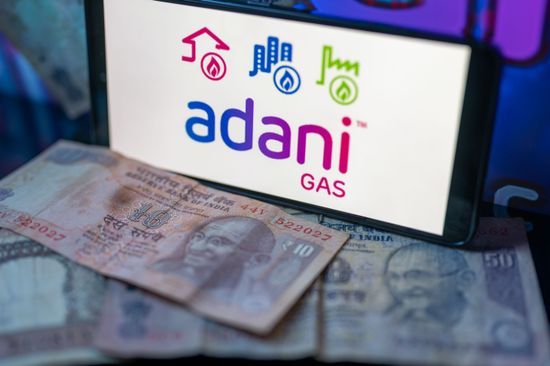 Adani Logo Seen On Mobile Indian Editorial Stock Photo - Stock Image ...