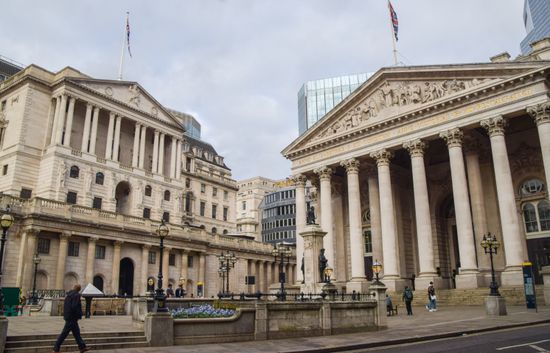 General View Royal Exchange Bank England Editorial Stock Photo - Stock ...