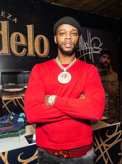 Rapper Papoose Attends Modelo Brooklyn Nets Editorial Stock Photo ...