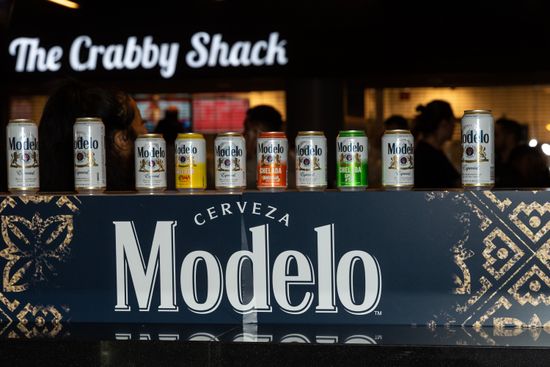 Different Types Modelo Beers On Display Editorial Stock Photo - Stock ...
